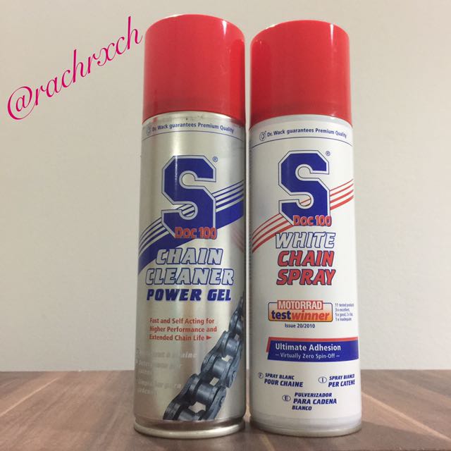 S100 motorcycle chain spray and cleaner, Motorcycles, Motorcycle ...
