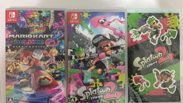 Splatoon Mario Kart, 電子遊戲, 電子遊戲, Nintendo 任天堂 - Carousell