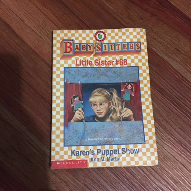 The Baby-Sitters Club Karen's Puppet Show by Ann M. Martin, Hobbies ...