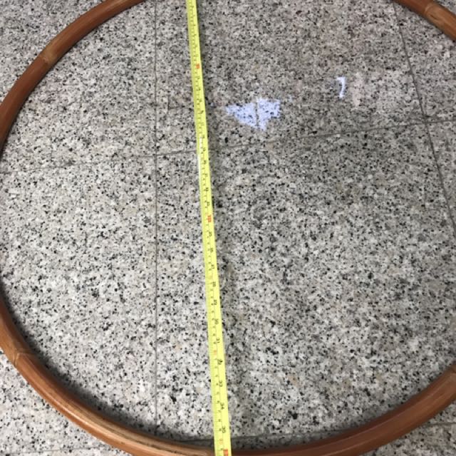 Wooden hula hoop, Sports Equipment, Exercise & Fitness, Toning ...