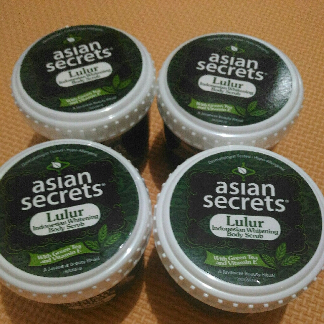 Asian Secrets Lulur Indonesian Whitening Body Scrub on Carousell