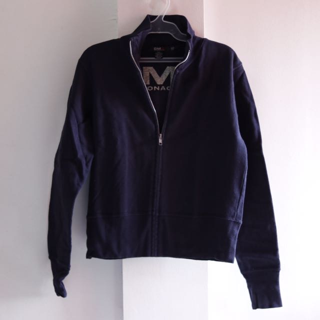 Dark Blue Jacket, Women's Fashion, Coats, Jackets and Outerwear on ...