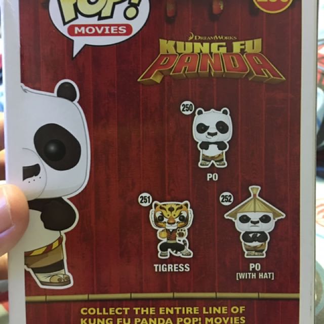 Flocked Funko Pop Kung Fu Panda Po Hobbies And Toys Toys And Games On Carousell