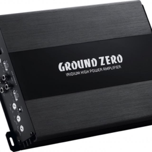 Ground Zero Amplifier GZIA 4115HPX-II, Car Accessories on Carousell