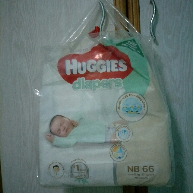 Huggies Newborn Diapers For Blessing, Babies & Kids, Bathing & Changing ...