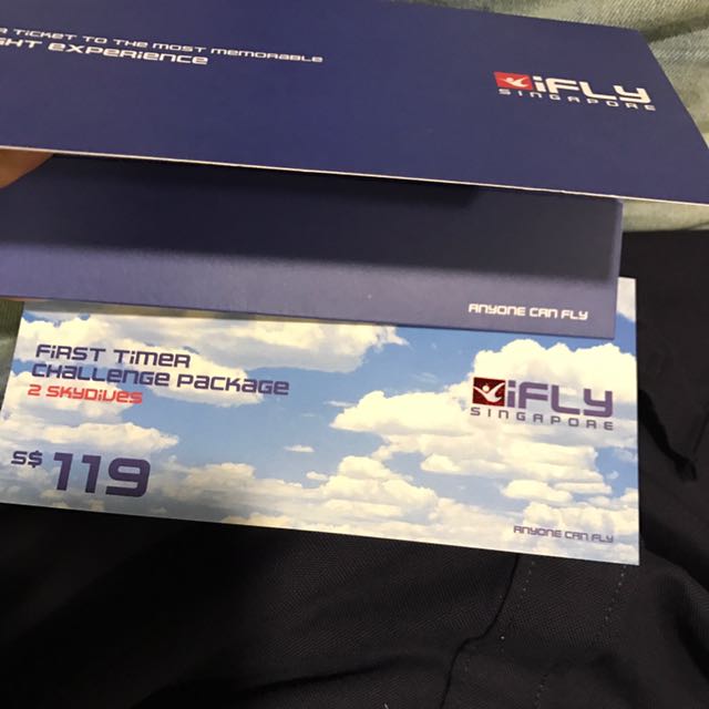 Ifly ETICKET, Tickets & Vouchers, Local Attractions & Transport on ...