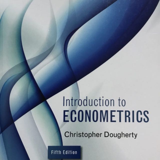 Introduction To Econometrics Christopher Dougherty 5th Edition Hobbies And Toys Books