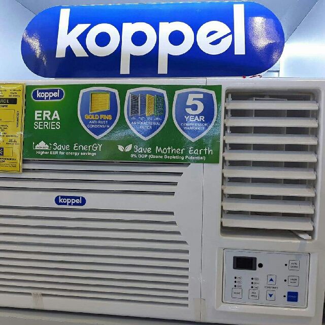 Koppel window type Aircon inverter and non inverter, TV & Home ...