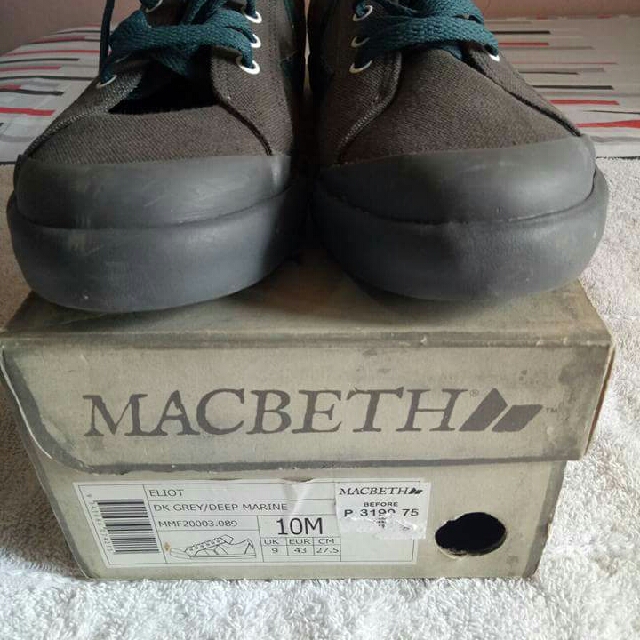 Macbeth, Men's Fashion, Footwear, Casual Shoes on Carousell
