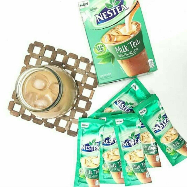 NESTLE Nestea Milk Tea Powdered Drinks, Health & Nutrition, Health ...