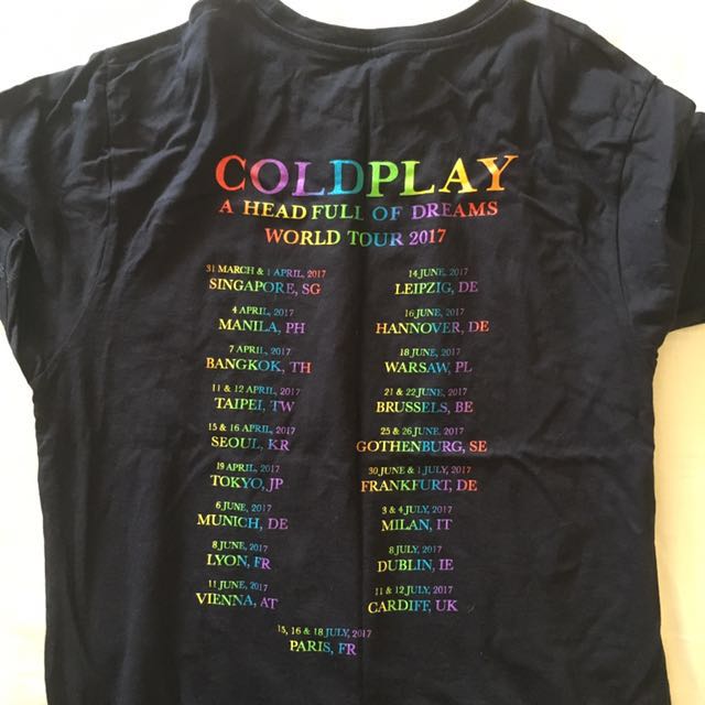 OFFICIAL COLDPLAY MERCHANDISE, Women's Fashion, Coats, Jackets and ...