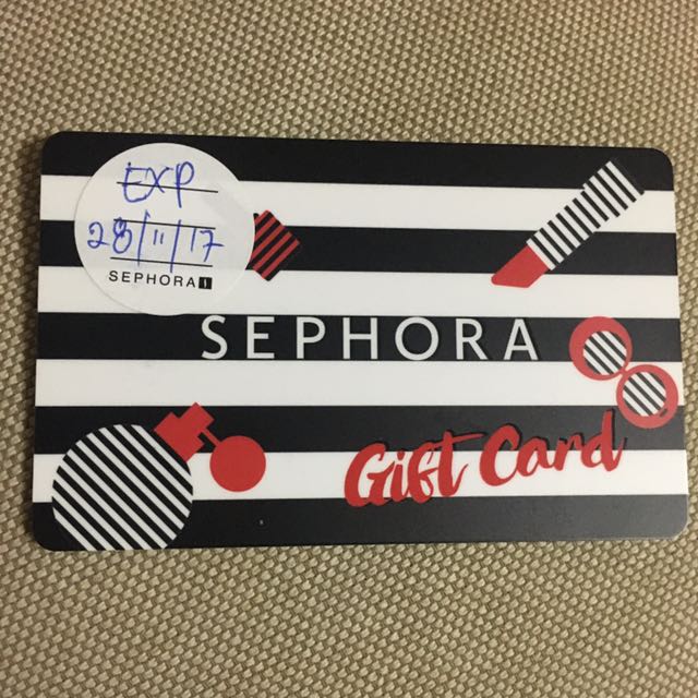 Sephora Gift Card, Beauty & Personal Care, Face, Makeup on Carousell