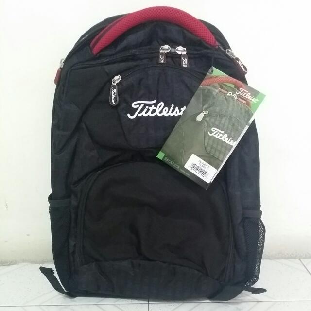 Titleist Backpack, Men's Fashion, Bags, Backpacks on Carousell