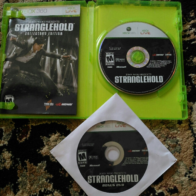 X360 - John Woo Presents Stranglehold Collector's Edition, Video Gaming ...