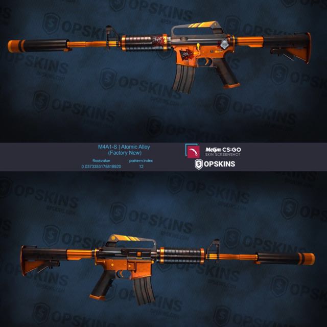 [CSGO] M4A1-S ATOMIC ALLOY, Video Gaming, Gaming Accessories, Game Gift ...
