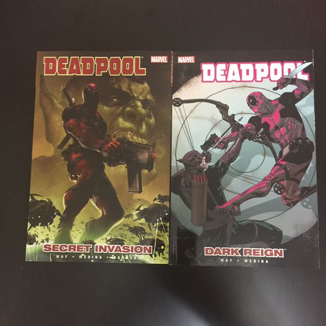 Deadpool Vol. 1 & 2 by Daniel Way, 興趣及遊戲, 書本 & 文具, 漫畫 - Carousell