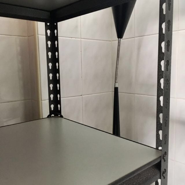 Hammersmart bolt less 5 tier shelf, utility shelf, heavy duty storage ...