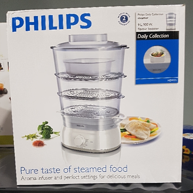 Philips Food Steamer, TV & Home Appliances, Irons & Steamers on Carousell