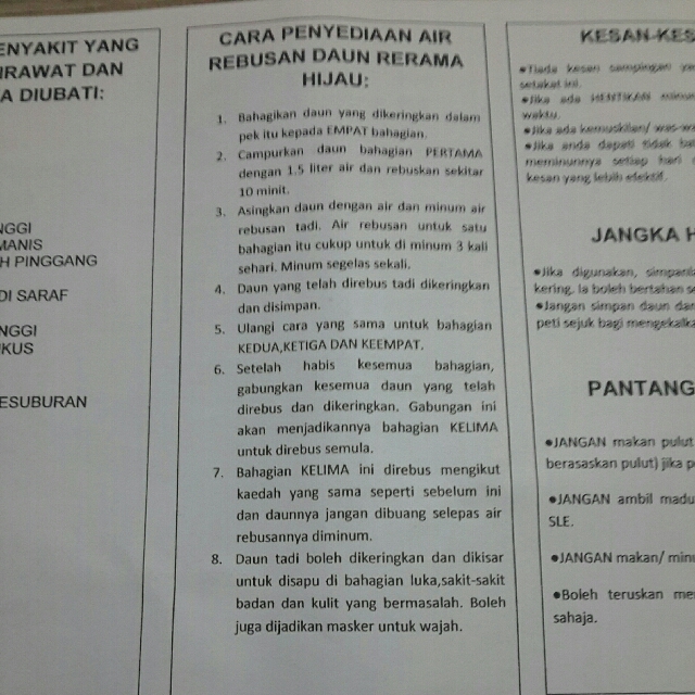 POKOK RERAMA DEWASA, Everything Else, Others on Carousell