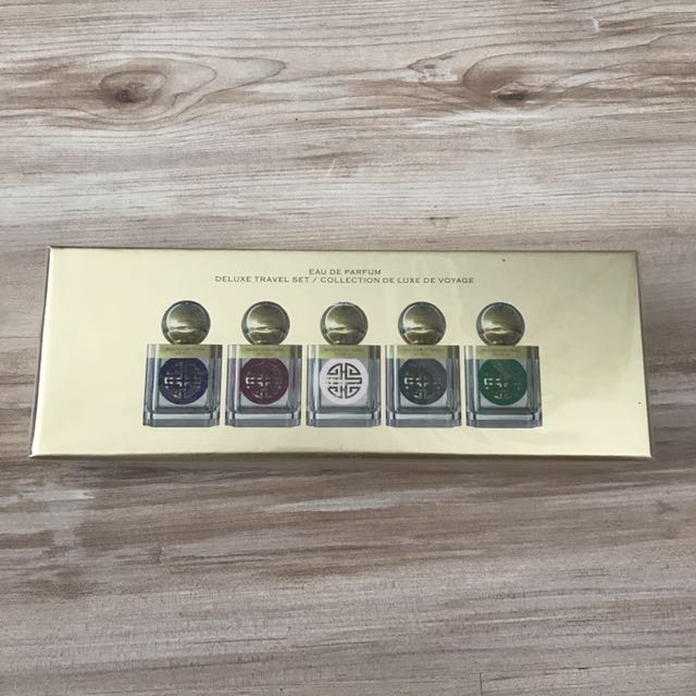 Shanghai Tang Woman Mini Perfume Travel Set, Men's Fashion, Bags, Belt ...