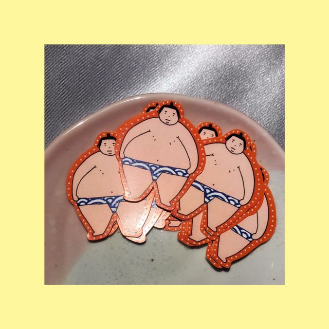 sumo stickers, Hobbies & Toys, Stationery & Craft, Craft Supplies ...