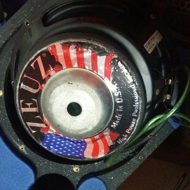 Zeuz Subwoofer, Auto Accessories on Carousell