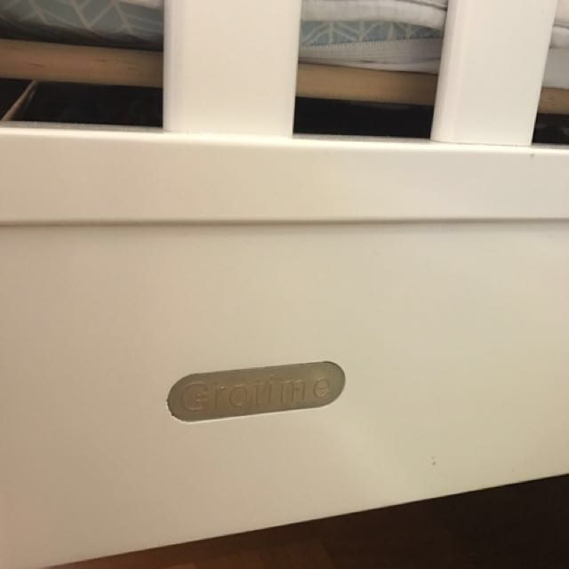 GROTIME Harriet 4-in-1 Baby Cot with drawer, Babies & Kids, Baby ...