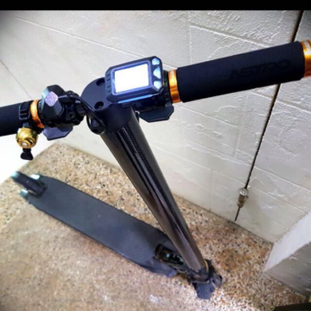 Infinity E-Scooter (full carbon fiber), Sports Equipment, PMDs, E ...