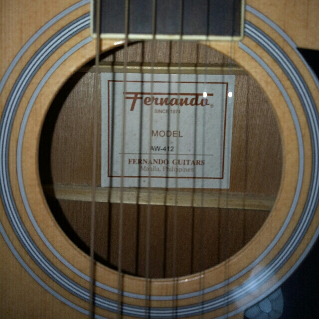 Original Fernando Guitar, Hobbies & Toys, Music & Media, CDs & DVDs on ...
