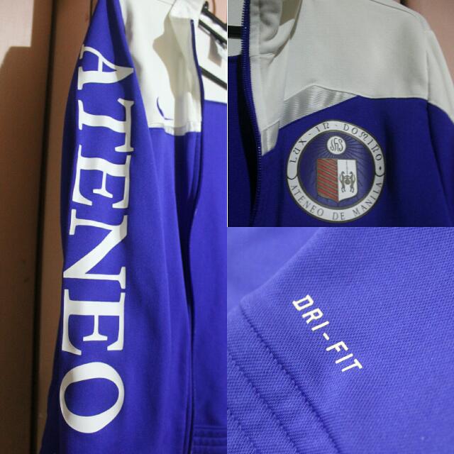 Original Nike Ateneo Dri Fit Jacket, Women's Fashion, Coats, Jackets ...