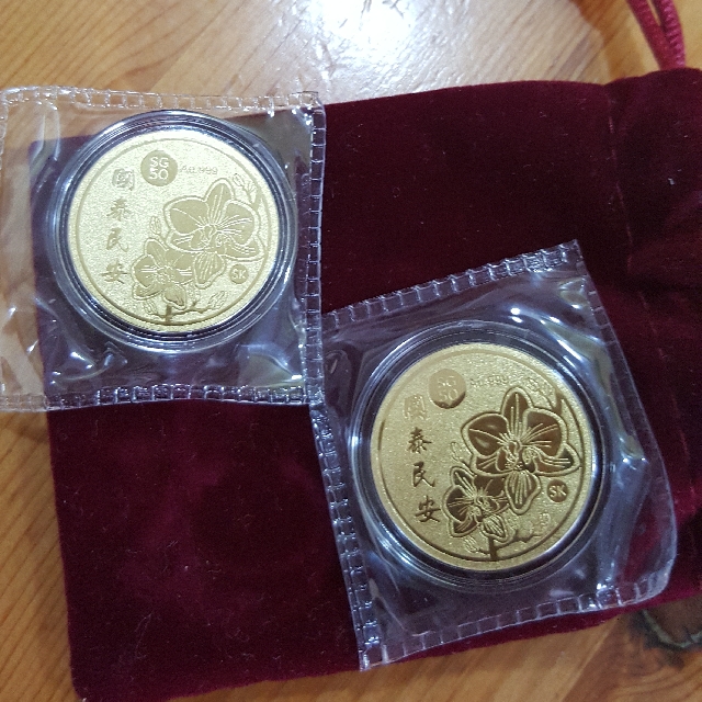 Sg50 Gold Coin, Luxury, Accessories on Carousell