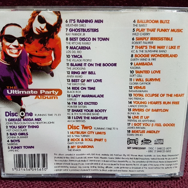 The Ultimate Party Album 2 CDs, Hobbies & Toys, Music & Media, CDs & DVDs on Carousell