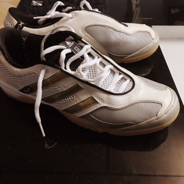 Adidas Top Sala X (white/gold), Men's Fashion, Activewear on Carousell