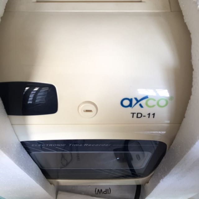 Axco electronic time recorder, Audio, Voice Recorders on Carousell