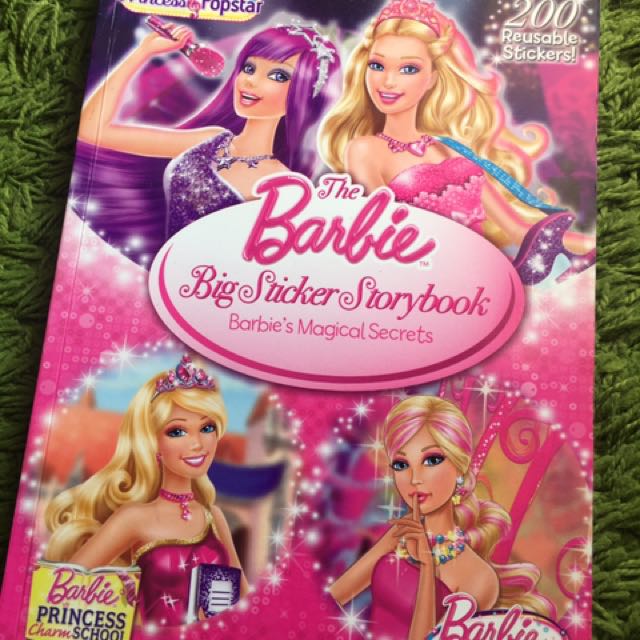 Barbie - Big Sticker Storybook, Hobbies & Toys, Books & Magazines ...