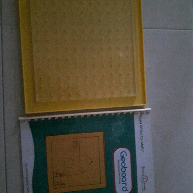 Geoboard Manipulative Board, Hobbies & Toys, Books & Magazines ...