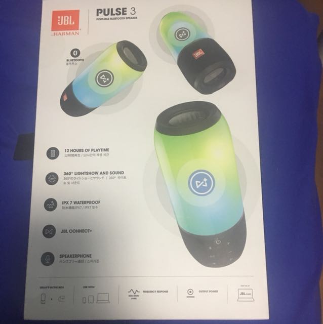 JBL pluse 3, Audio, Soundbars, Speakers & Amplifiers on Carousell