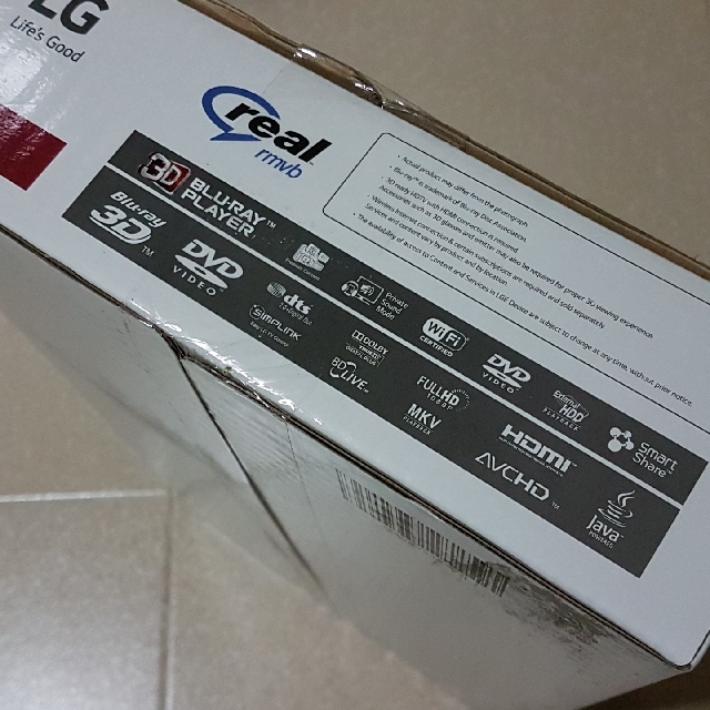 LG BP-736 Ultra HD 3D Blu-Ray Disc / DVD Player, TV & Home Appliances ...