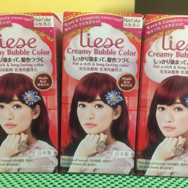 Liese Bubble Hair Dye, Beauty & Personal Care, Hair on Carousell