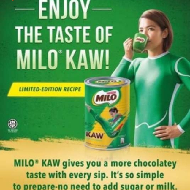 BARU ! Milo Kaw Sukan Sea Games KL Tin Limited Edition New Recipe 500g ...