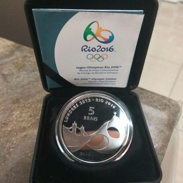 Olympic 2016 RIO Brazil 5 Reais, Hobbies & Toys, Collectibles ...