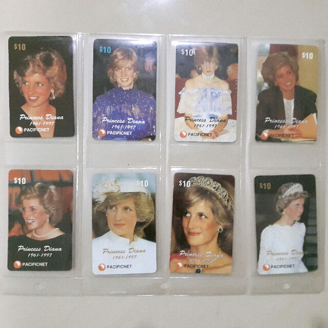 PacificNet Princess Diana Phonecards (1961~1997) Set 2 Of 3, Hobbies ...