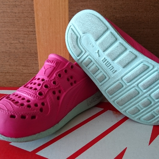 Puma Pink Toddler, Babies & Kids, Babies & Kids Fashion on Carousell