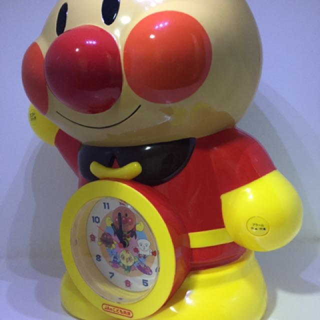 RARE Anpanman Clock with Coin Bank, Babies & Kids, Infant Playtime on ...