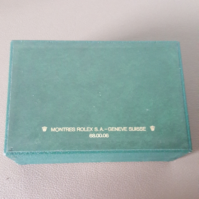 Rolex Oyster Wooden Box & Cardboard Outer Packaging, Hobbies & Toys ...