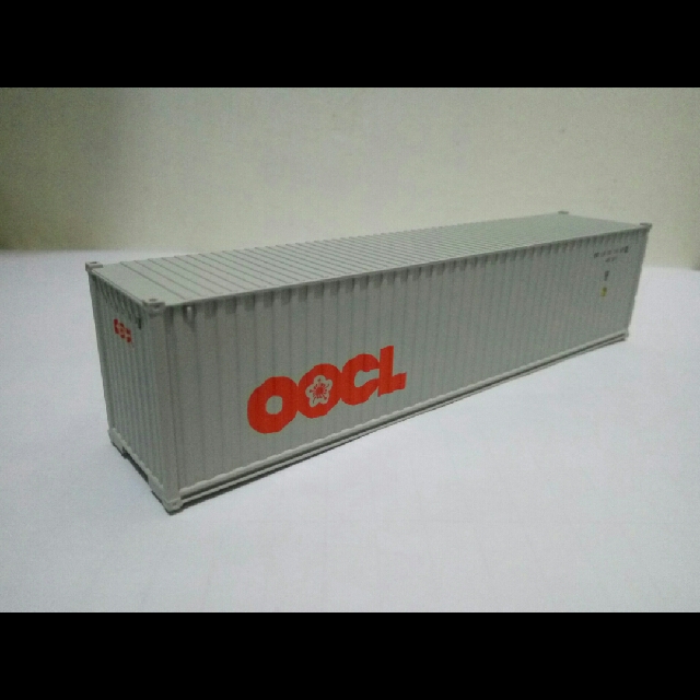 1/87 HO scale Container (40 Feet) - OOCL, 興趣及遊戲, 旅行, 旅遊 - 旅行必需品及用品 ...