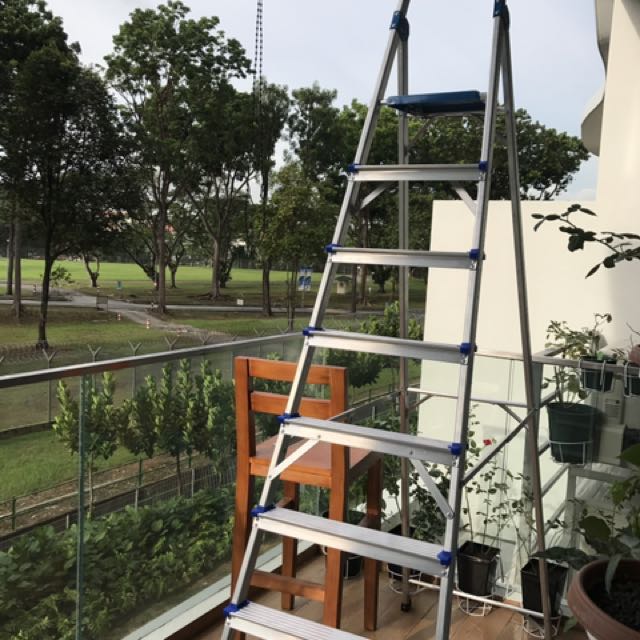 9 Steps Home Ladder, Furniture & Home Living, Furniture, Other Home ...