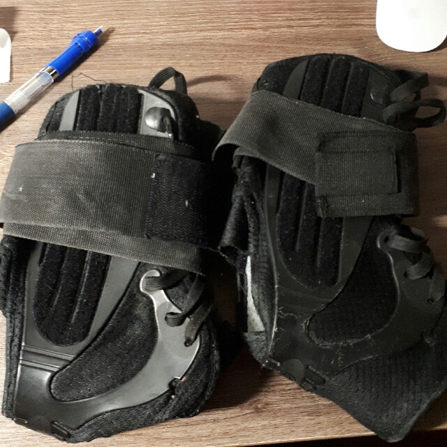 (netball) ankle guards, Sports Equipment, Exercise & Fitness, Toning ...