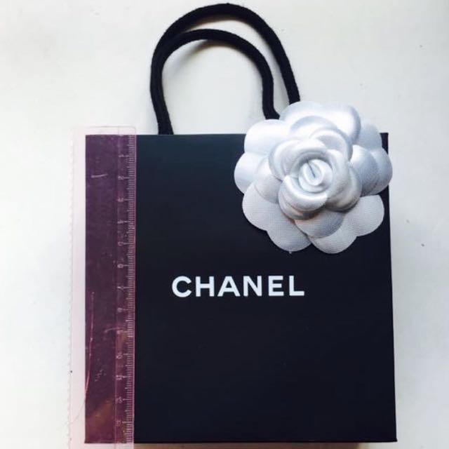 AUTHENTIC CHANEL PAPER BAG, Luxury, Accessories on Carousell
