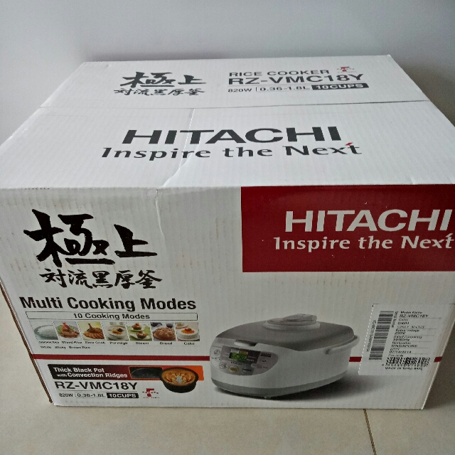 Hitachi rice cooker, TV & Home Appliances, Kitchen Appliances, Cookers ...